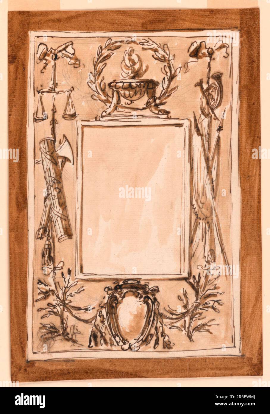 Inner frame similar to 1938-88-1906. Above it stands a tripod in front ...