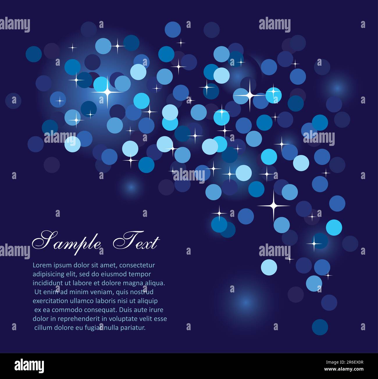 Elegant Colorful Glitter Abstrat Lights for Flyers Background Stock ...