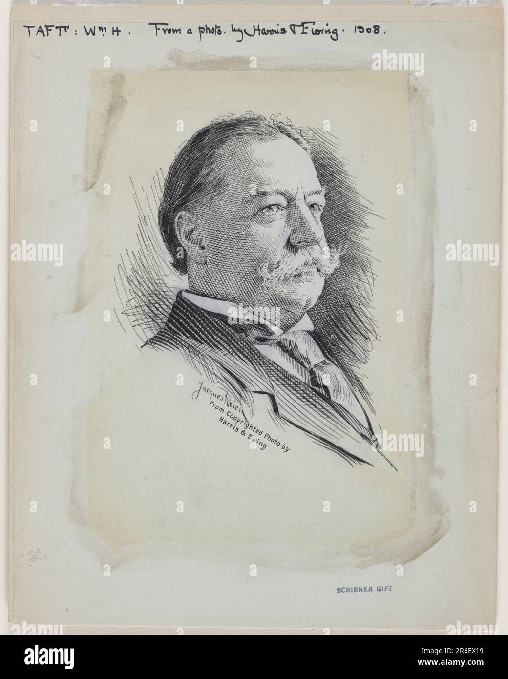 William Howard Taft. ink on paper. Date: c. 1899-1920. Museum: NATIONAL ...