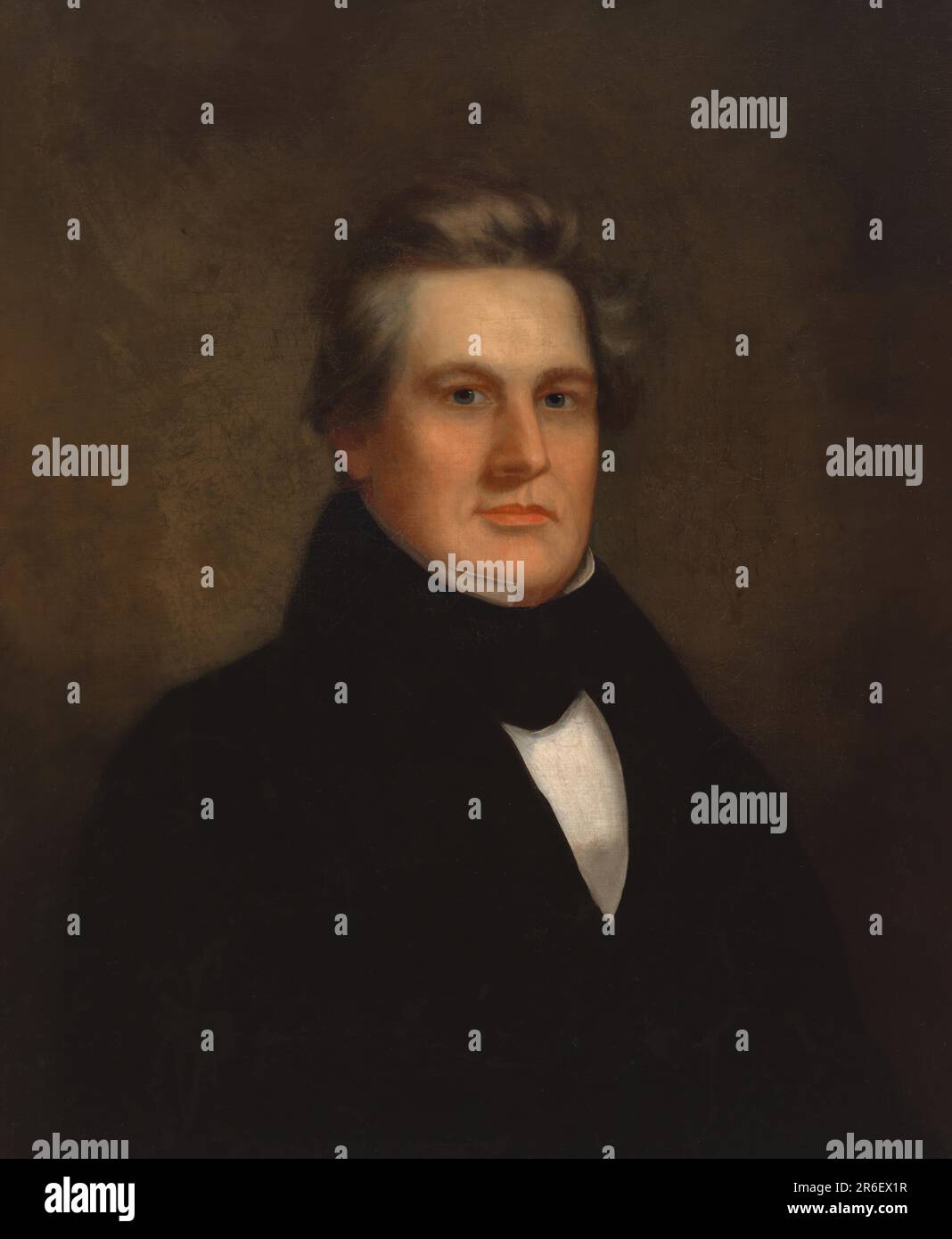 Unidentified Man. oil on canvas. Date: c. 1843. Formerly identified as ...