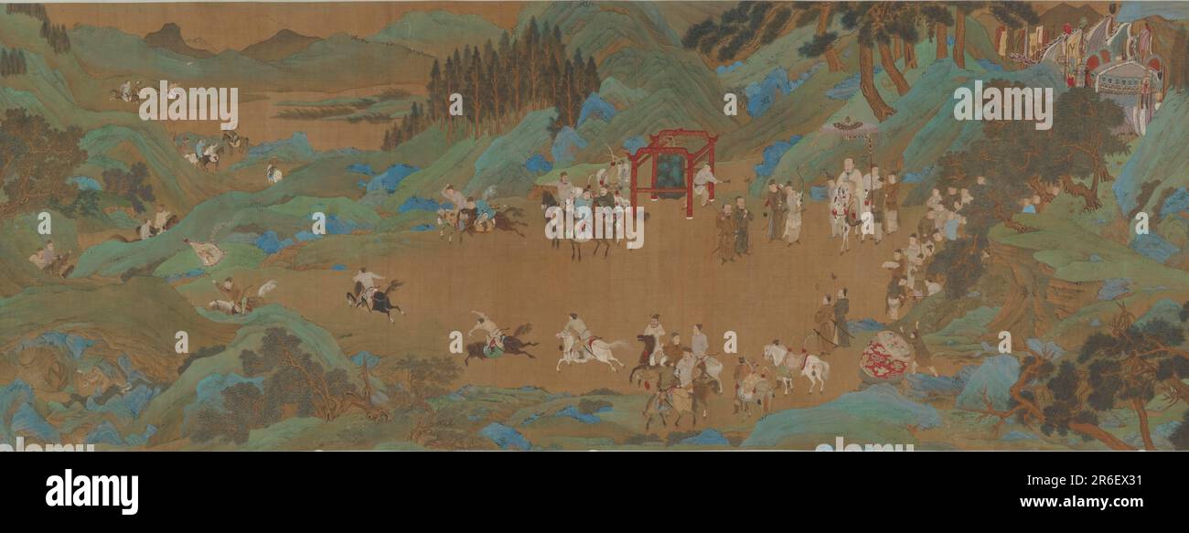 The Shanglin Park: Imperial Hunt. Date: 17th century. Origin: China ...