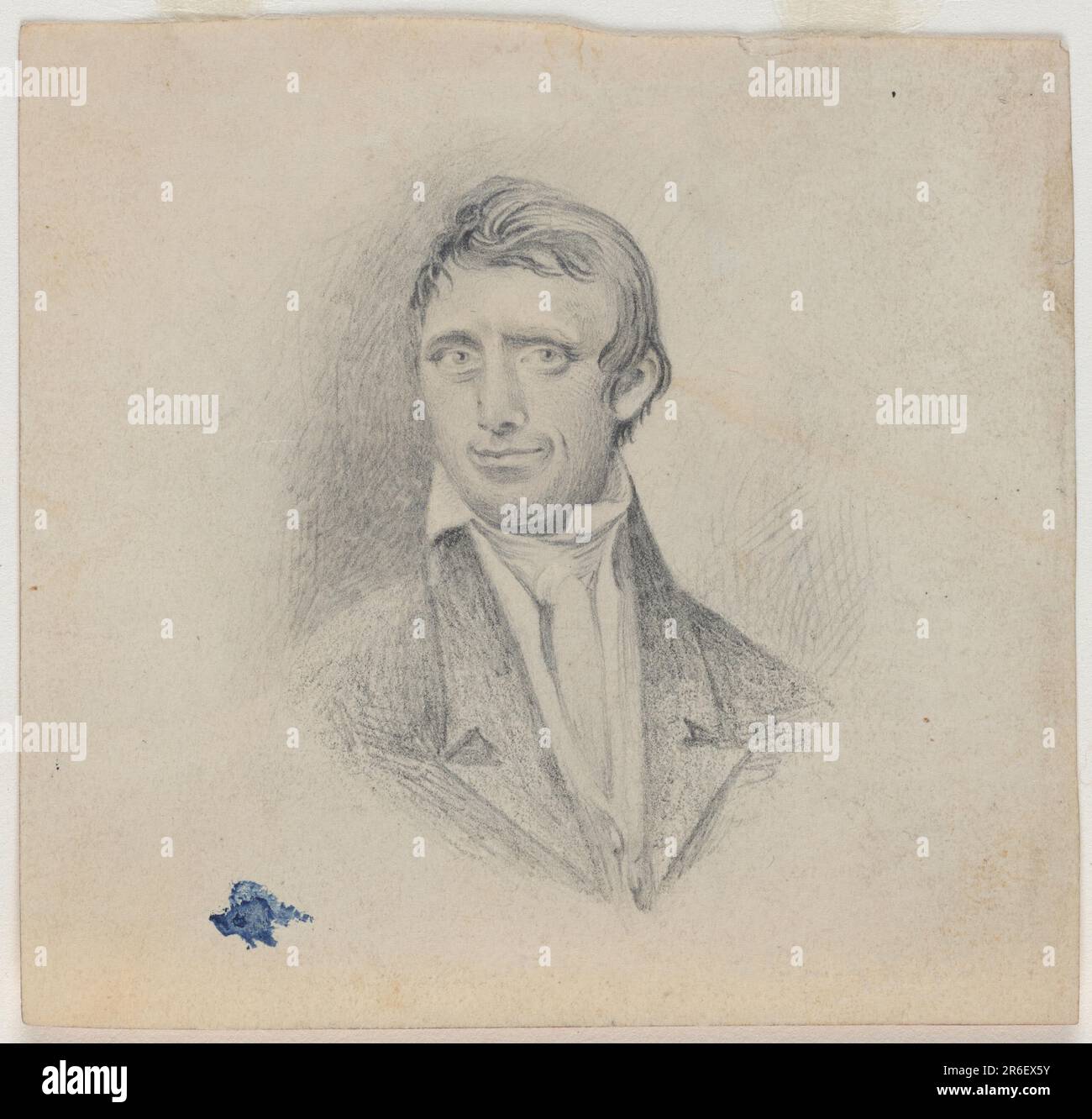 Unidentified Man. pencil on paper. Date: n.d.a. Museum: NATIONAL ...