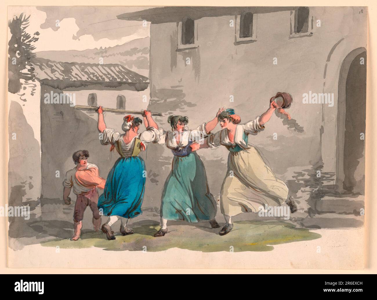The three women are similar to those plate 18, loc. cit. The boy is ...