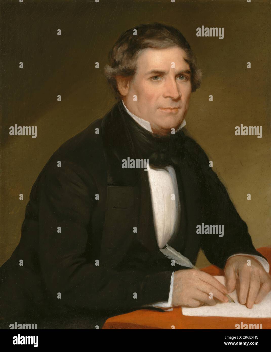 Thurlow Weed. oil on canvas. Date: c. 1843. Museum: NATIONAL PORTRAIT ...