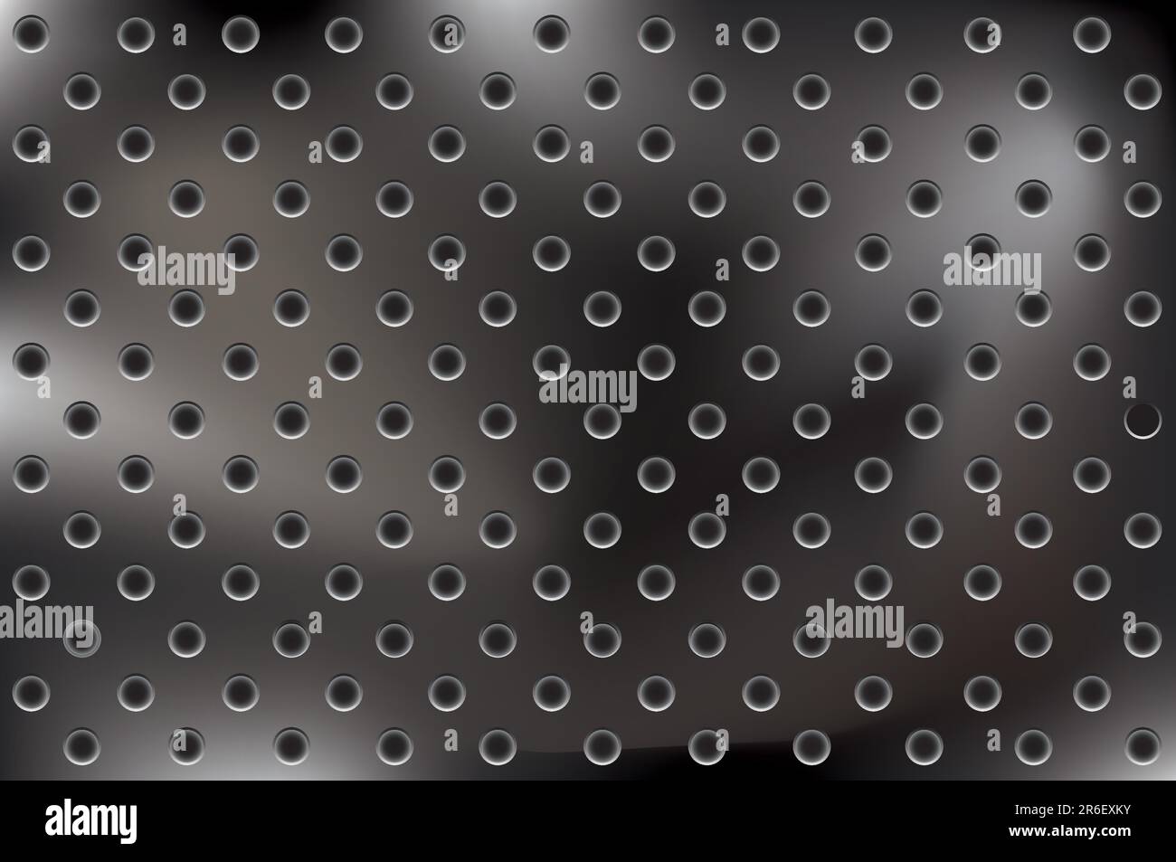 Vector metallic background with holes Stock Vector Image & Art - Alamy