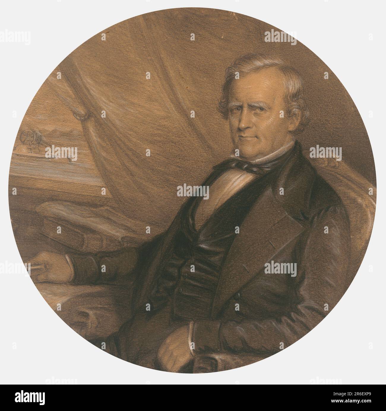 Henry Miller Shreve. charcoal and chalk on paper. Date: before 1848 ...