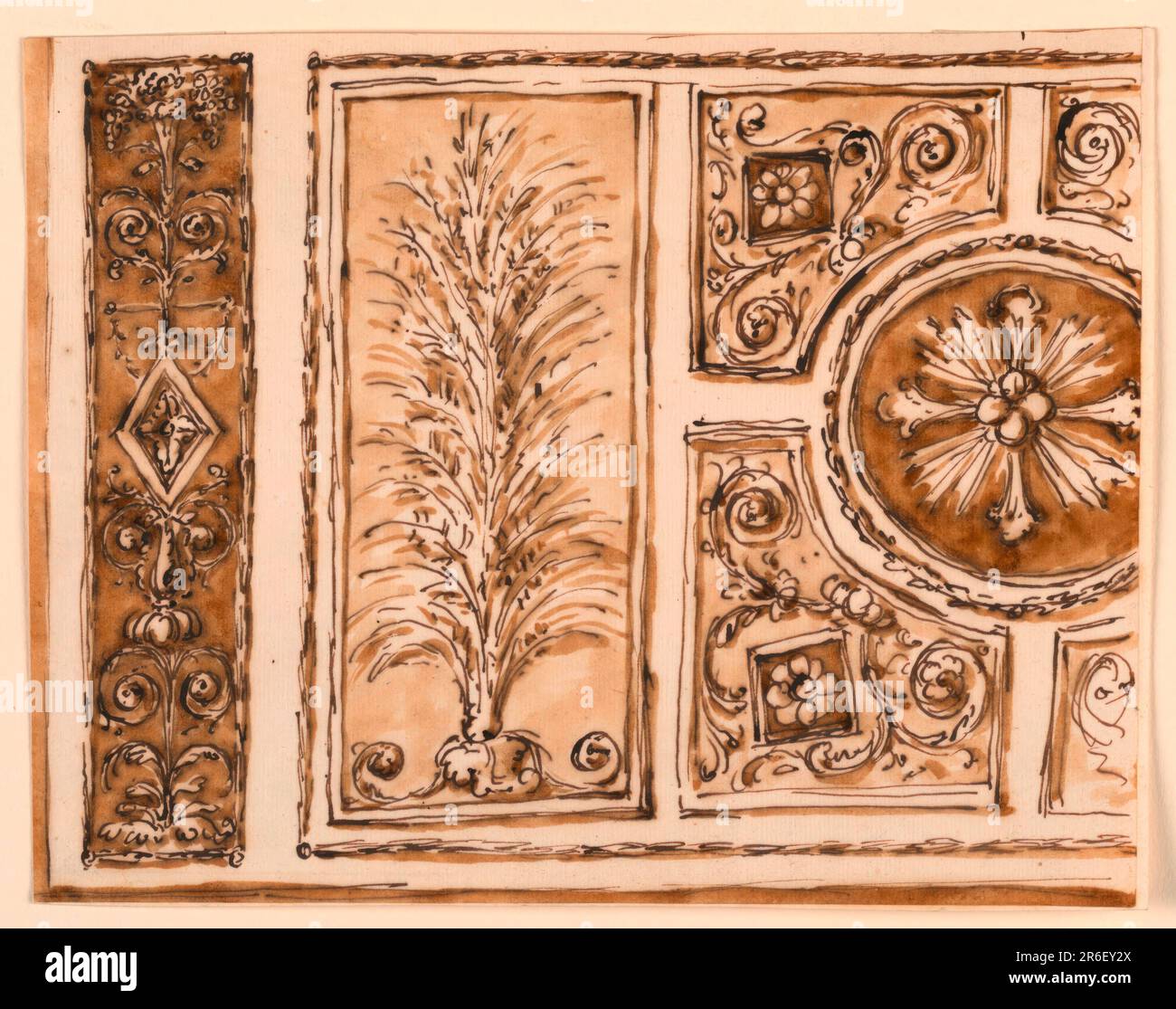 Rinceau palmettes hi-res stock photography and images - Alamy