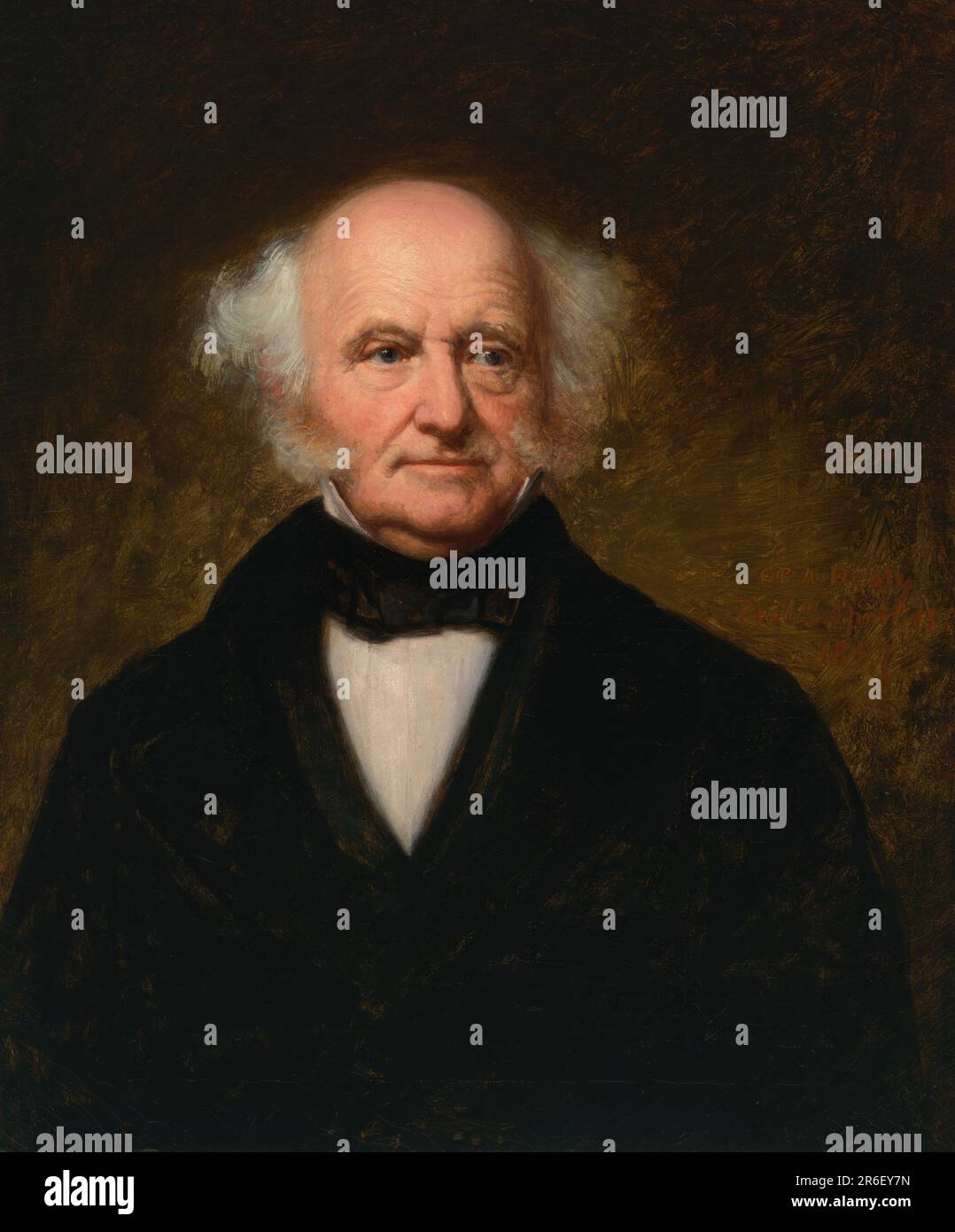 Martin Van Buren. oil on canvas. Date: April 15, 1857. Museum: NATIONAL ...