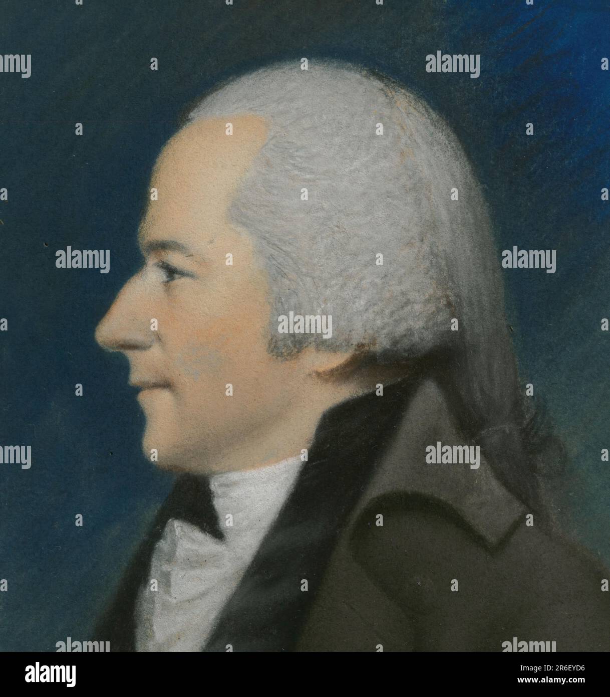Alexander Hamilton. pastel on paper. Date: c. 1796. Museum: NATIONAL ...