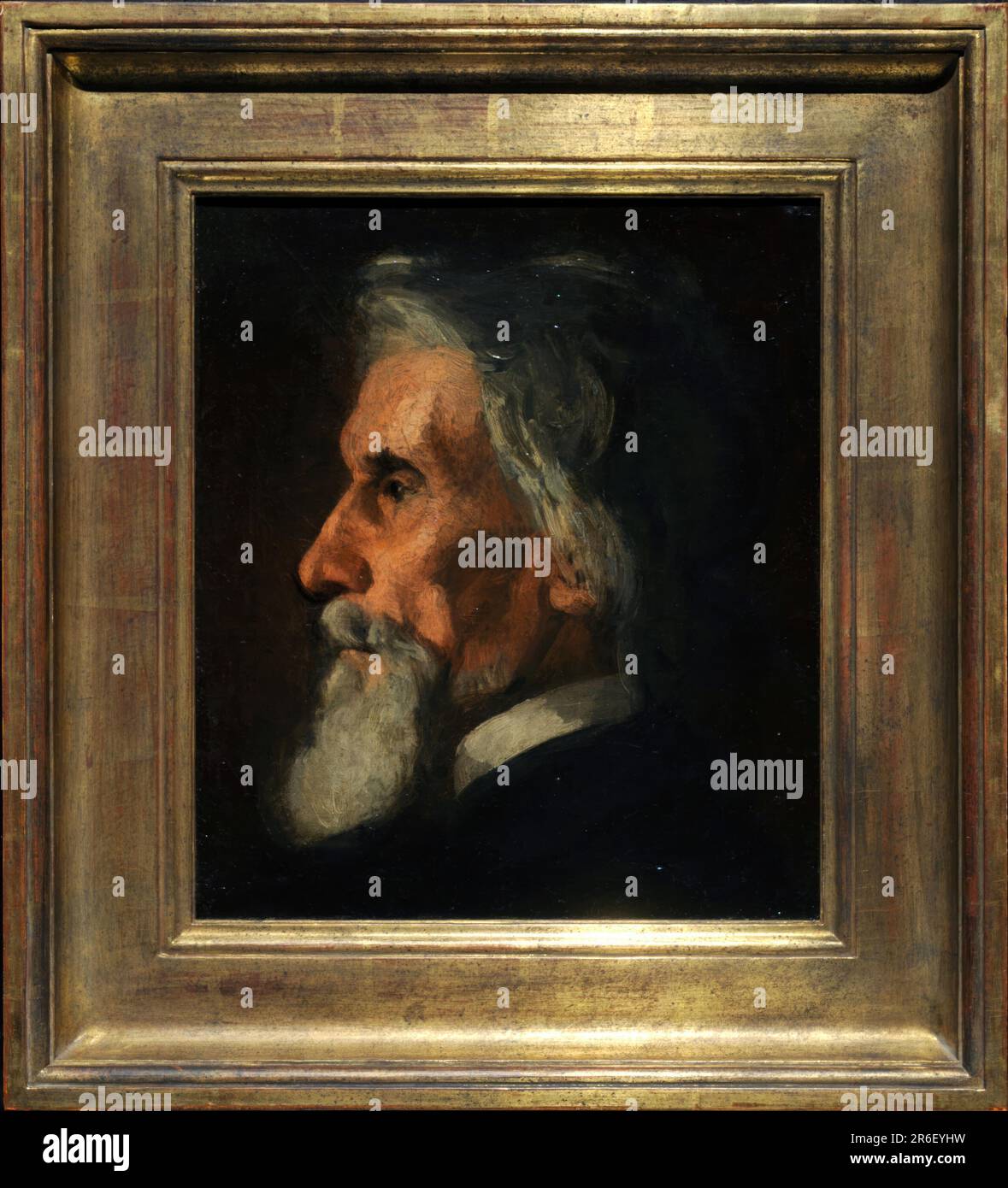 Portrait of William Mac Dowell. Date: (c. 1890). Oil on canvas mounted ...