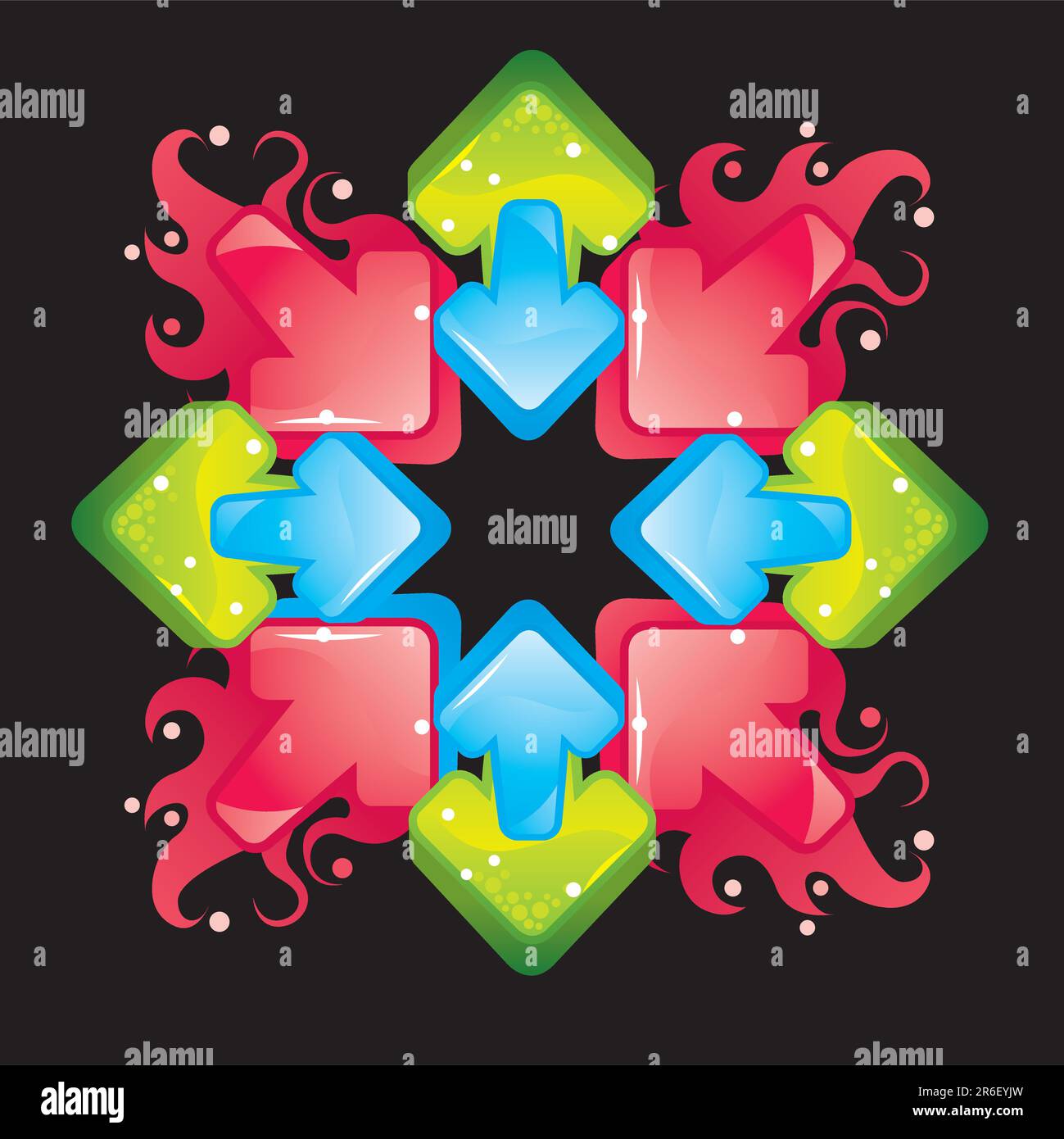 Arrow pattern hi-res stock photography and images - Alamy