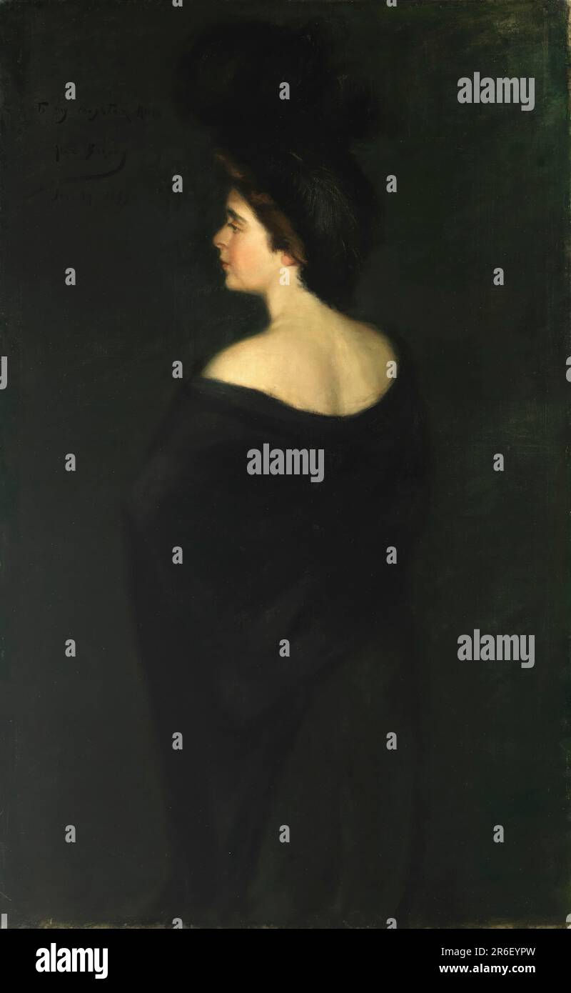 Laura in Blacks. Date: 1899. oil on canvas. Museum: Smithsonian ...