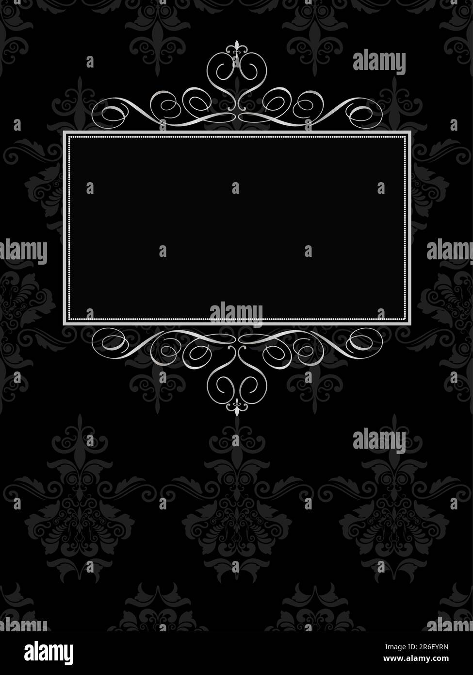 Design ornate decorative Black and White Stock Photos & Images - Alamy