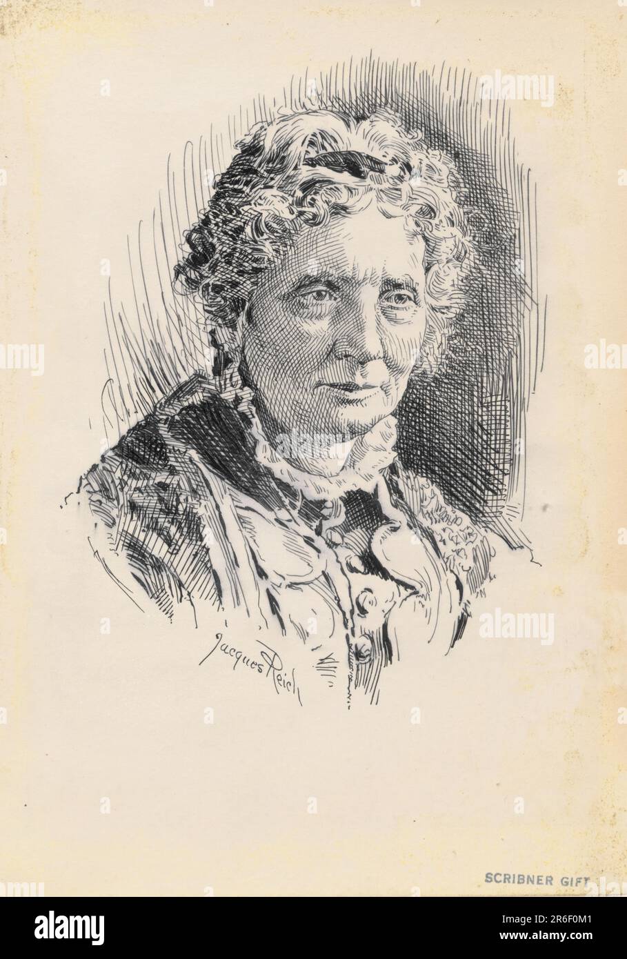 Harriet Beecher Stowe. ink on paper. Date: c. 1899-1920. Museum: NATIONAL PORTRAIT GALLERY ...