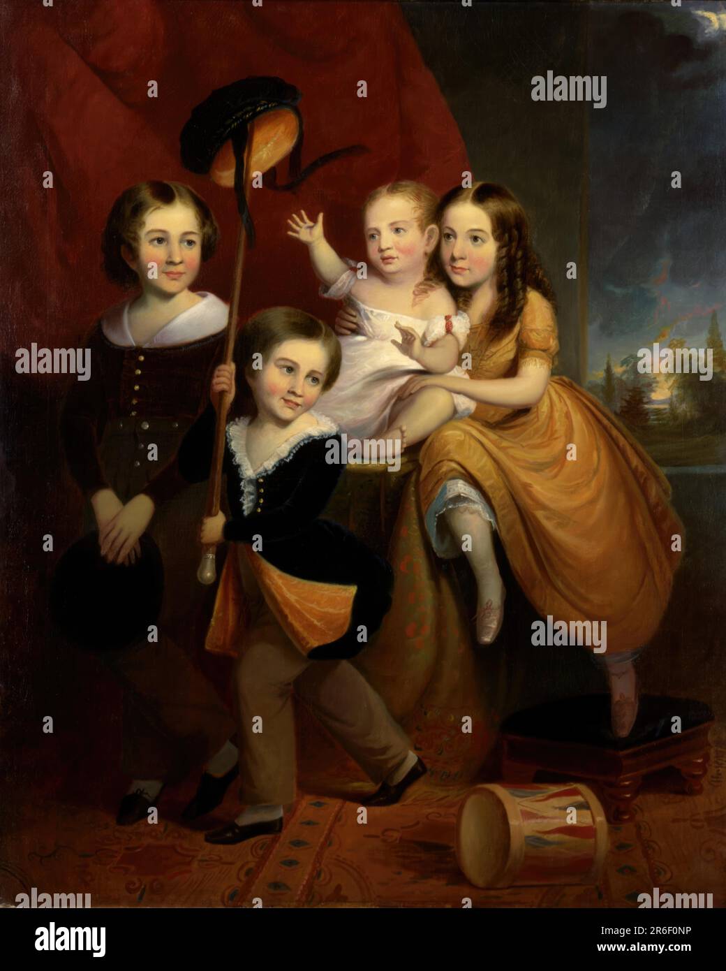 The Stephens Children. oil on canvas. Date: ca. 1845. Museum: Smithsonian American Art Museum ...