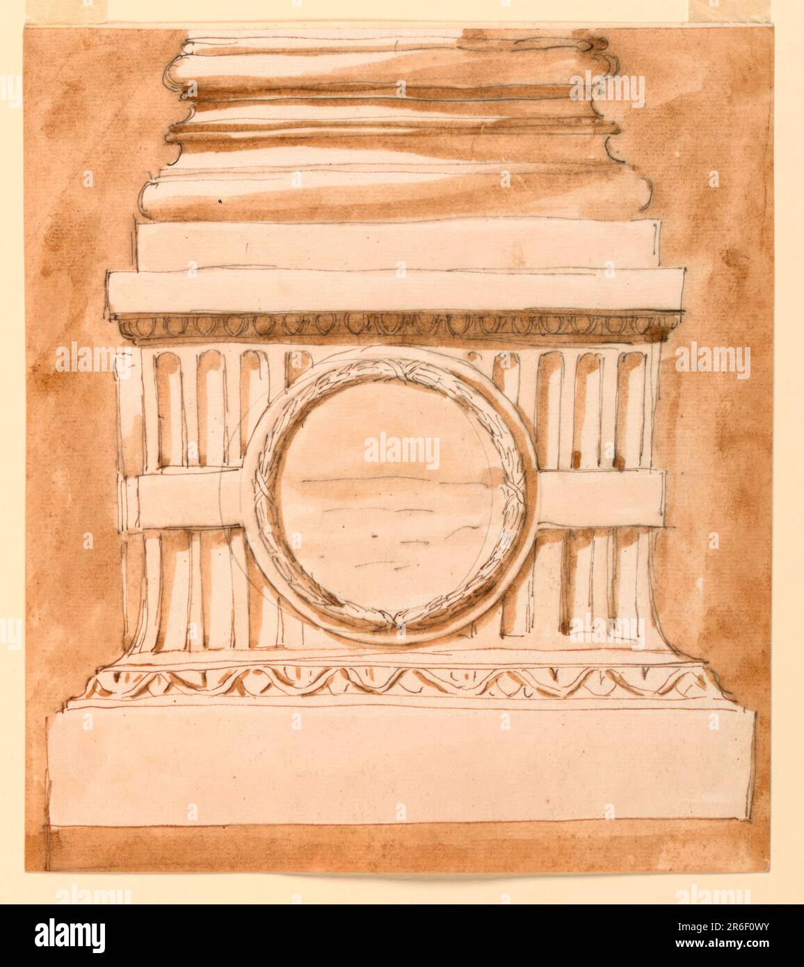 Pillar base fluted column hi-res stock photography and images - Alamy