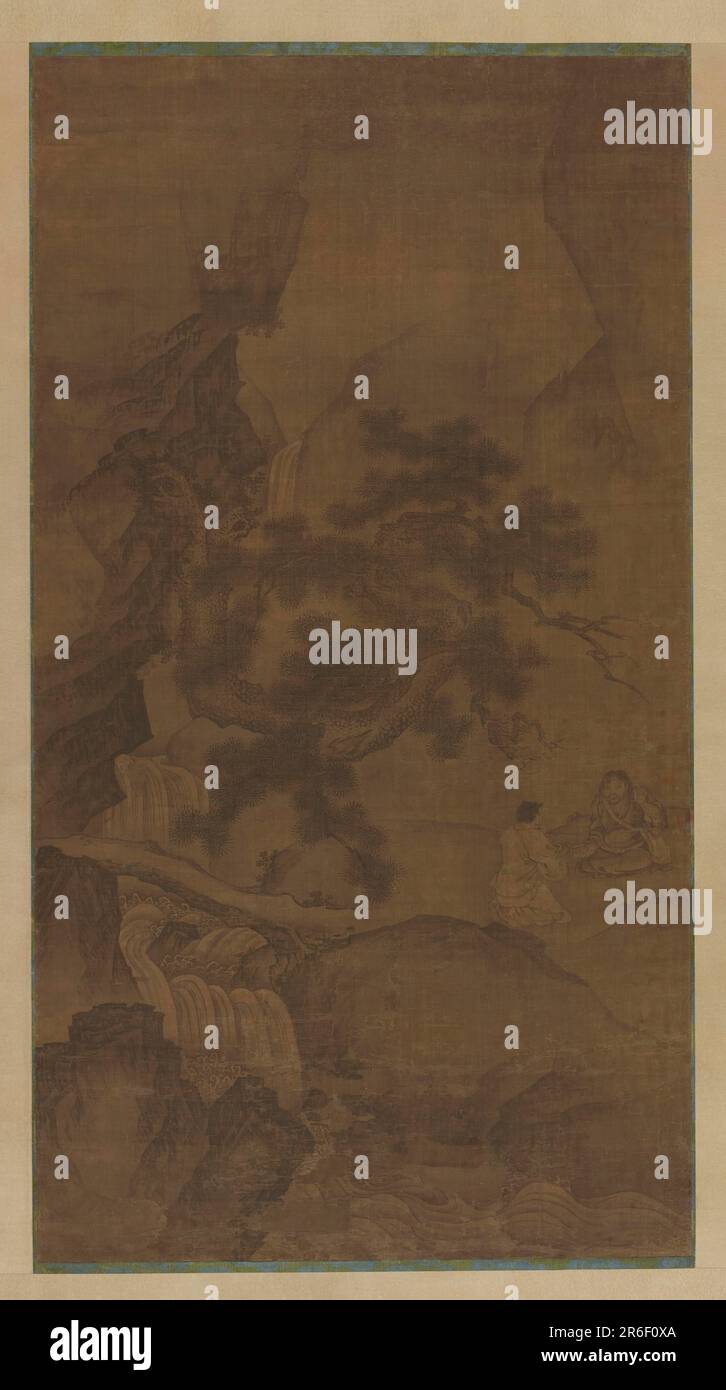 Discussing the Dao in the Shade of Pines. Origin: China. Date: 14th ...