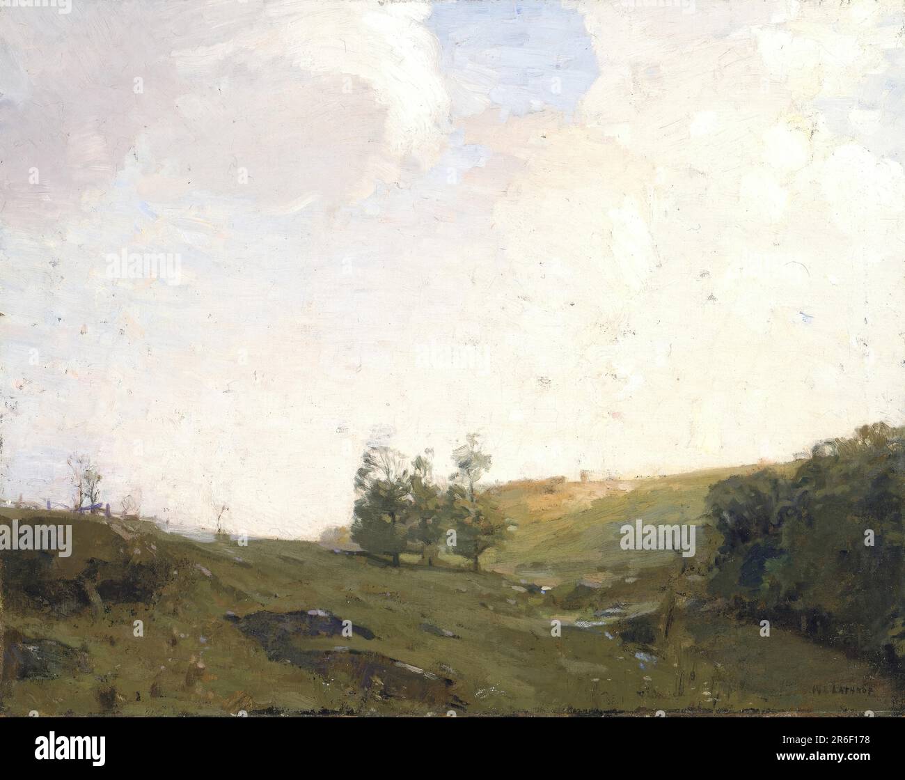 The Three Trees. Date: n.d. oil on canvas. Museum: Smithsonian American ...