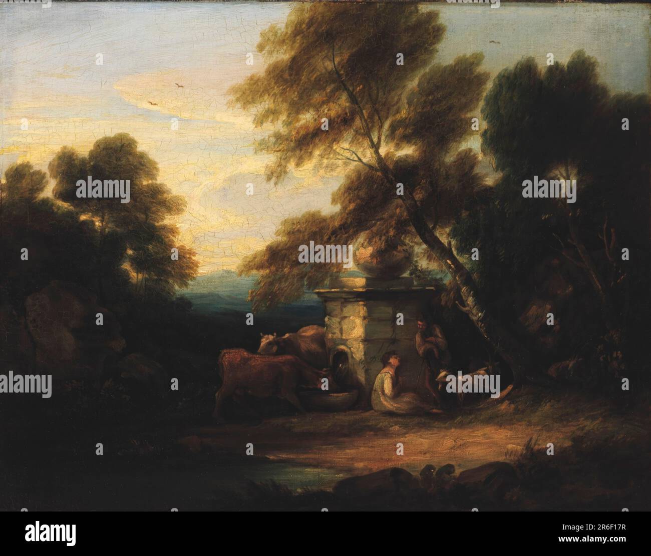 Small Landscape. oil on canvas. Date: ca. 1750-1800. Museum ...