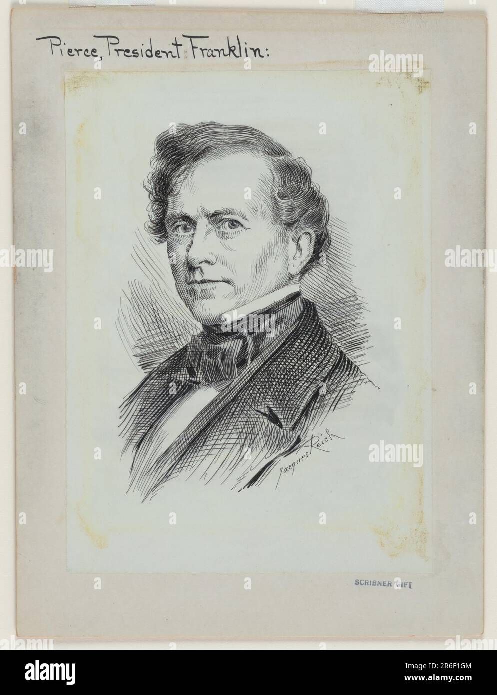 Franklin Pierce. ink on paper. Date: c. 1899-1920. Museum: NATIONAL ...
