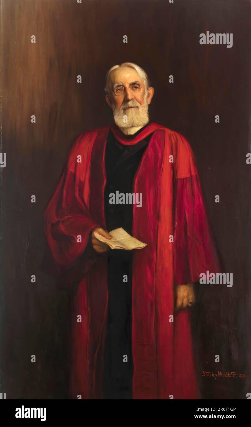 Andrew B. White. oil on canvas. Date: 1914. Museum: Smithsonian ...