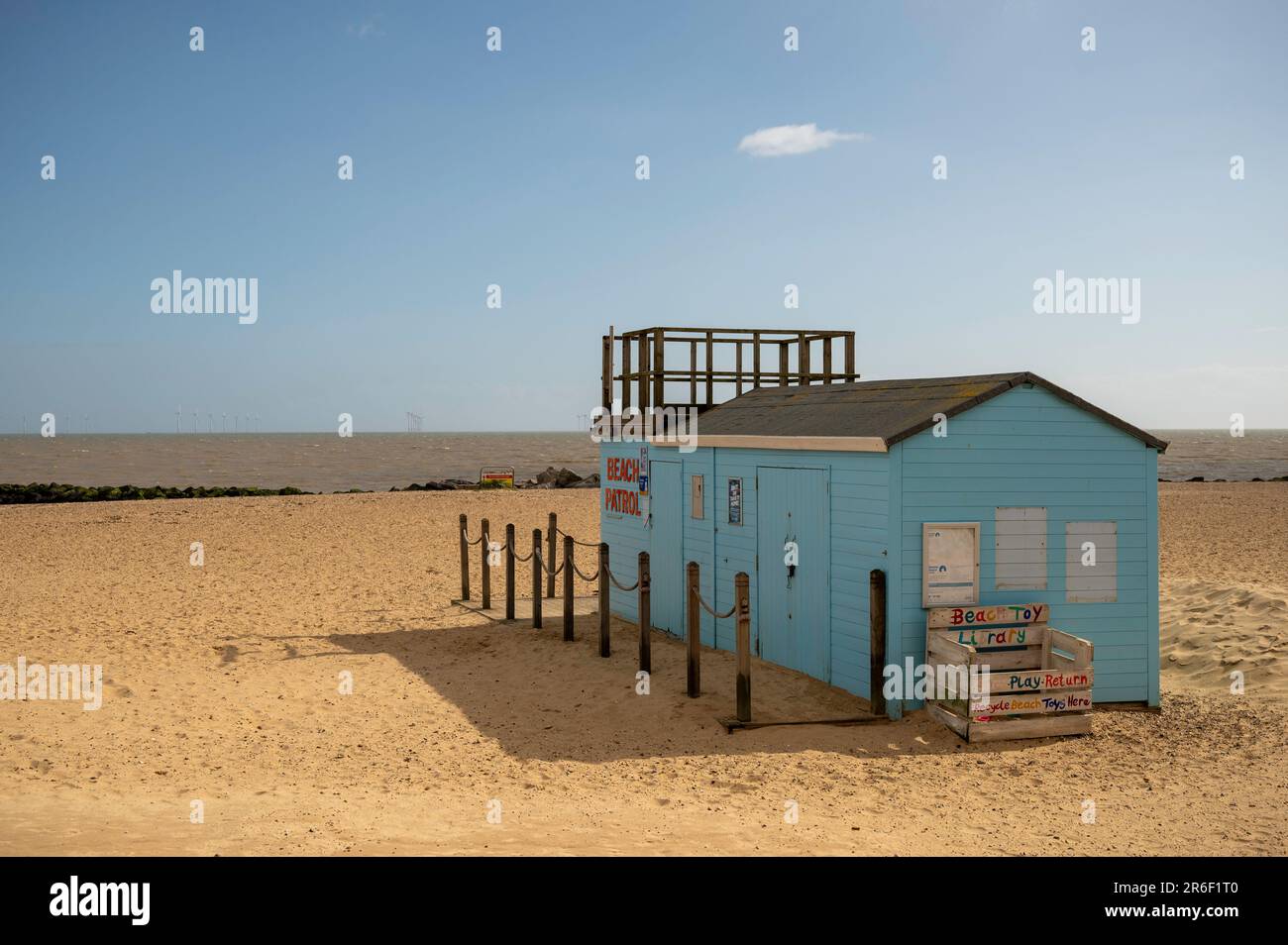 Life guard base clacton on sea hi-res stock photography and images - Alamy