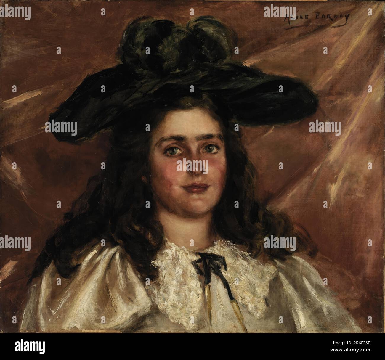 Laura Alice in Big Hat. oil on canvas. Date: ca. 1892-1895. Museum ...