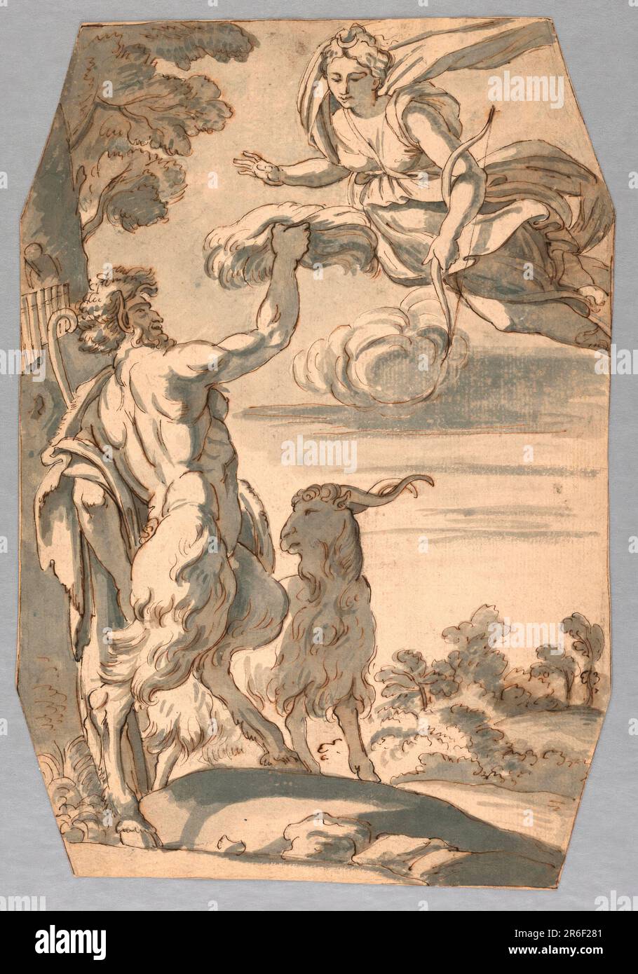 Satyr goat hi-res stock photography and images - Alamy