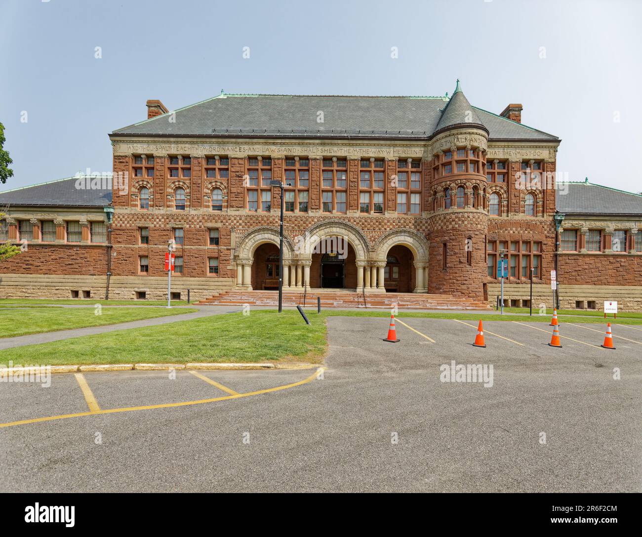 Henry H. Richardson designed Harvard Law School’s 1881 Austin Hall. The ...
