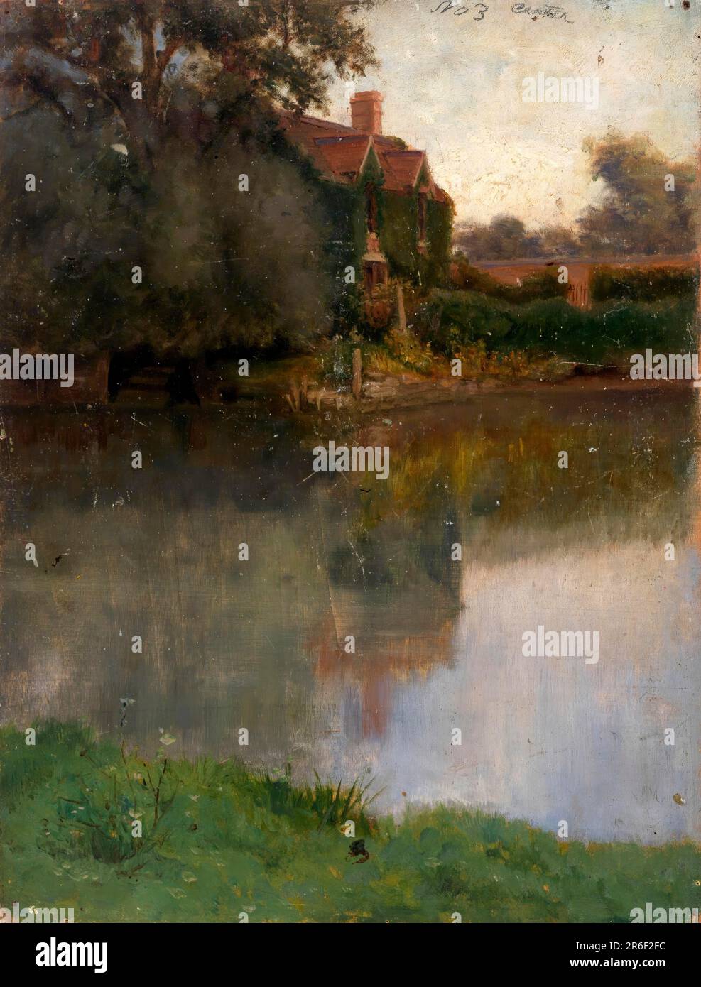 Edge of a Stream. Date: n.d. oil on canvas. Museum: Smithsonian ...