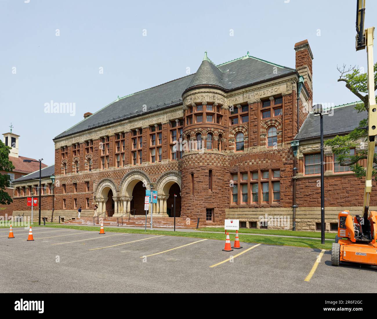 Henry H. Richardson designed Harvard Law School’s 1881 Austin Hall. The ...