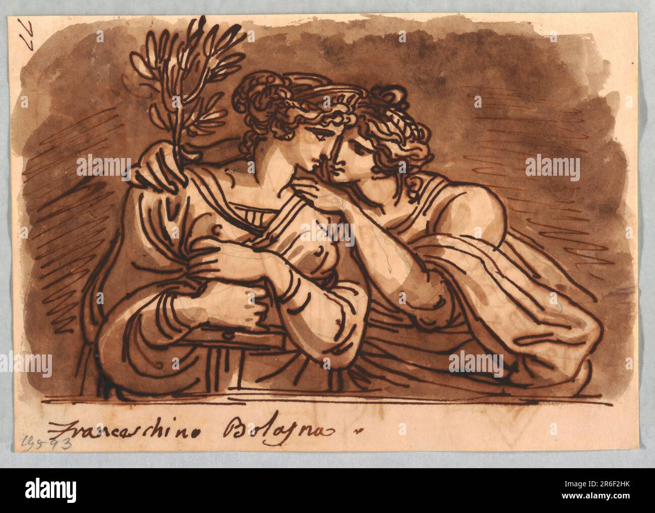 Italia personification hi-res stock photography and images - Alamy