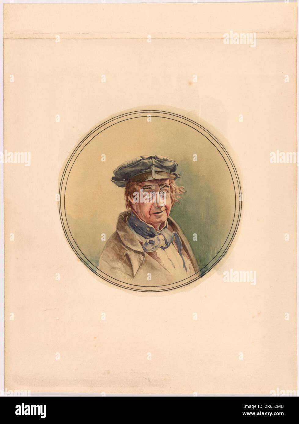 William Warren, Jr. Date: 1895. Graphite and watercolor on paper ...