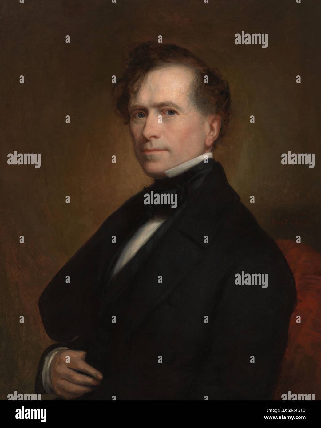 Franklin Pierce. oil on canvas. Date: November 1852. Museum: NATIONAL ...