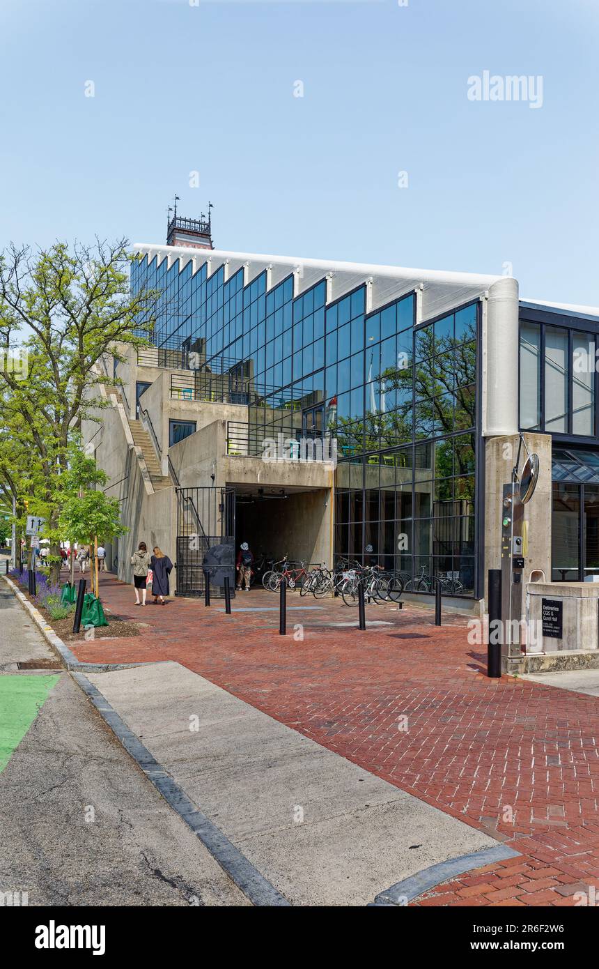 Gund Hall, the main building of Harvard Graduate School of Design, was ...