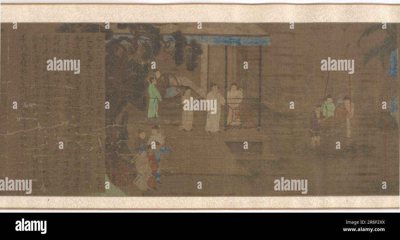 Scenes from the Lives of Famous Men (part 2). Origin: China. Date: 16th ...