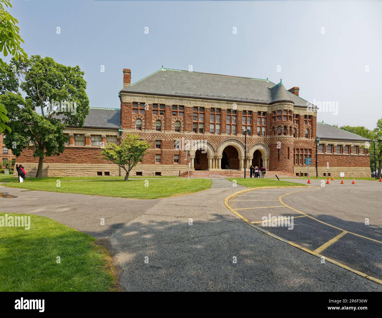 Henry H. Richardson designed Harvard Law School’s 1881 Austin Hall. The ...