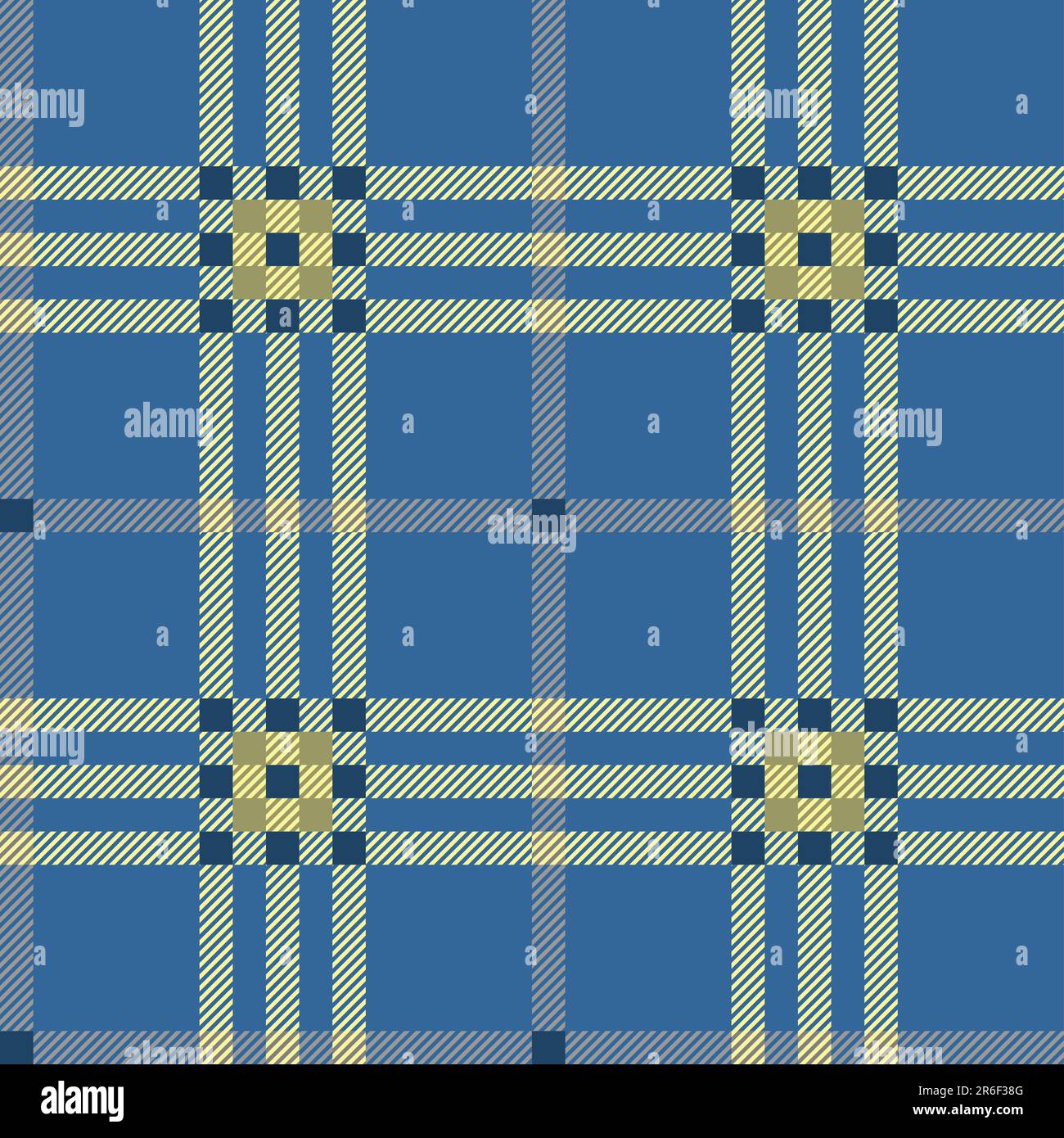 Seamless scottish check fabric pattern Stock Vector Images - Alamy