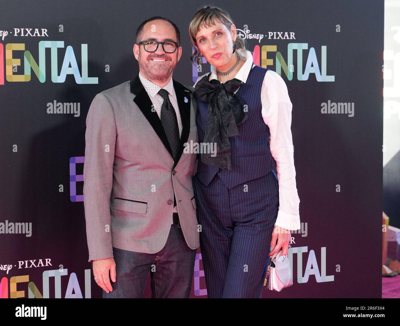Los Angeles, USA. 08th June, 2023. (L-R) John Hoberg and Kat Likkel at ...