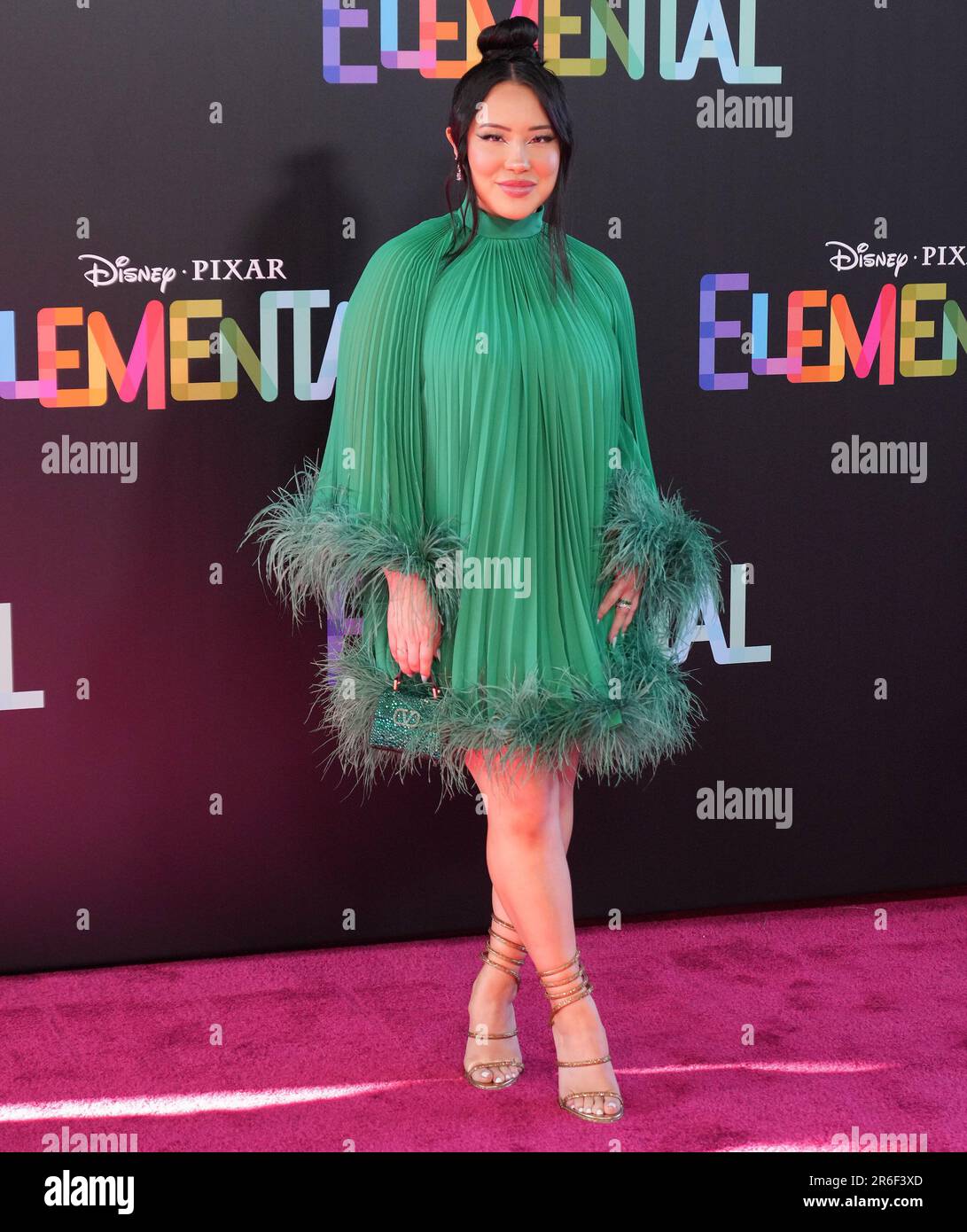 Los Angeles, USA. 08th June, 2023. Ashley Yi arrives at the Disney ...