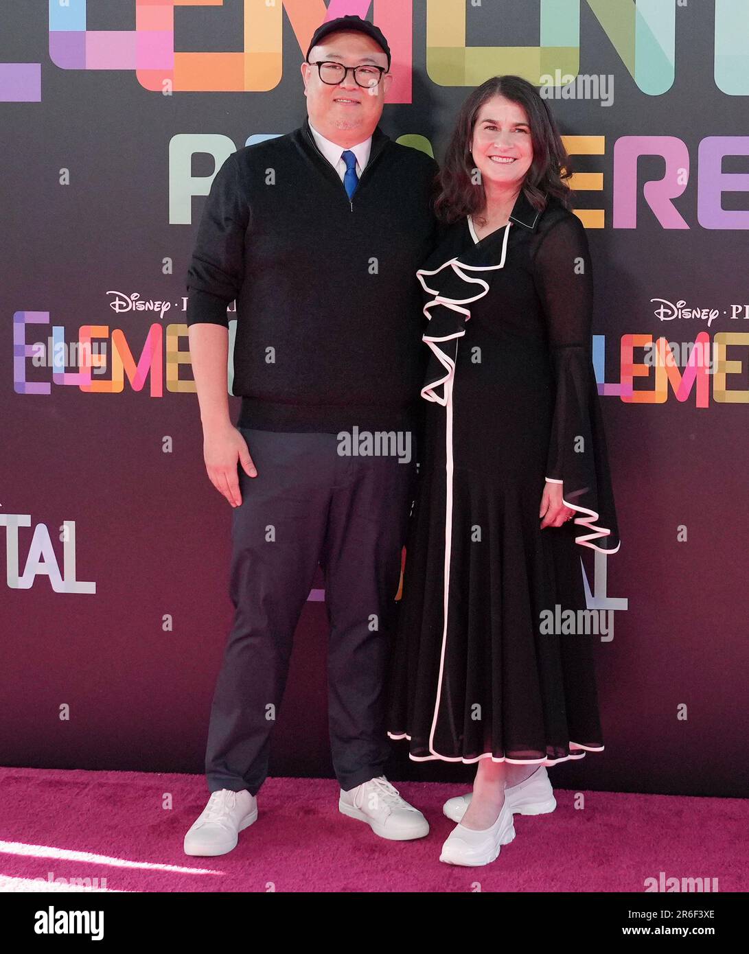 Los Angeles, USA. 08th June, 2023. (L-R) Peter Sohn and Denise Ream at ...