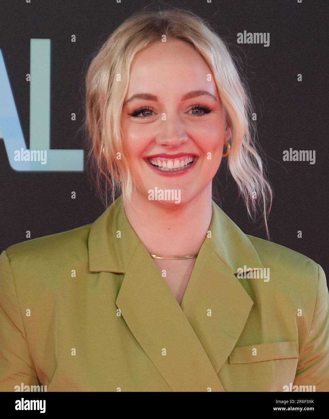 Los Angeles, USA. 08th June, 2023. Kelli Erdmann arrives at the Disney ...