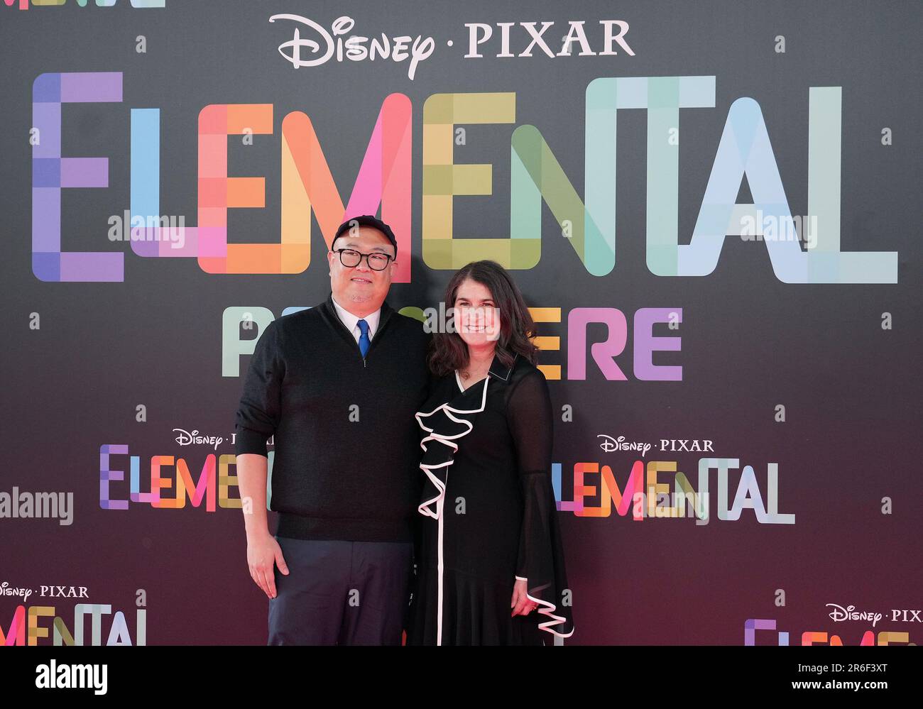Los Angeles, USA. 08th June, 2023. (L-R) Peter Sohn and Denise Ream at ...
