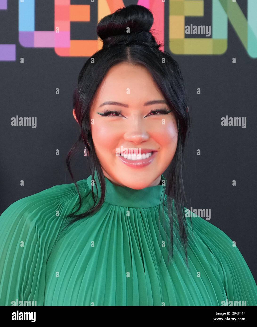 Los Angeles, USA. 08th June, 2023. Ashley Yi arrives at the Disney ...