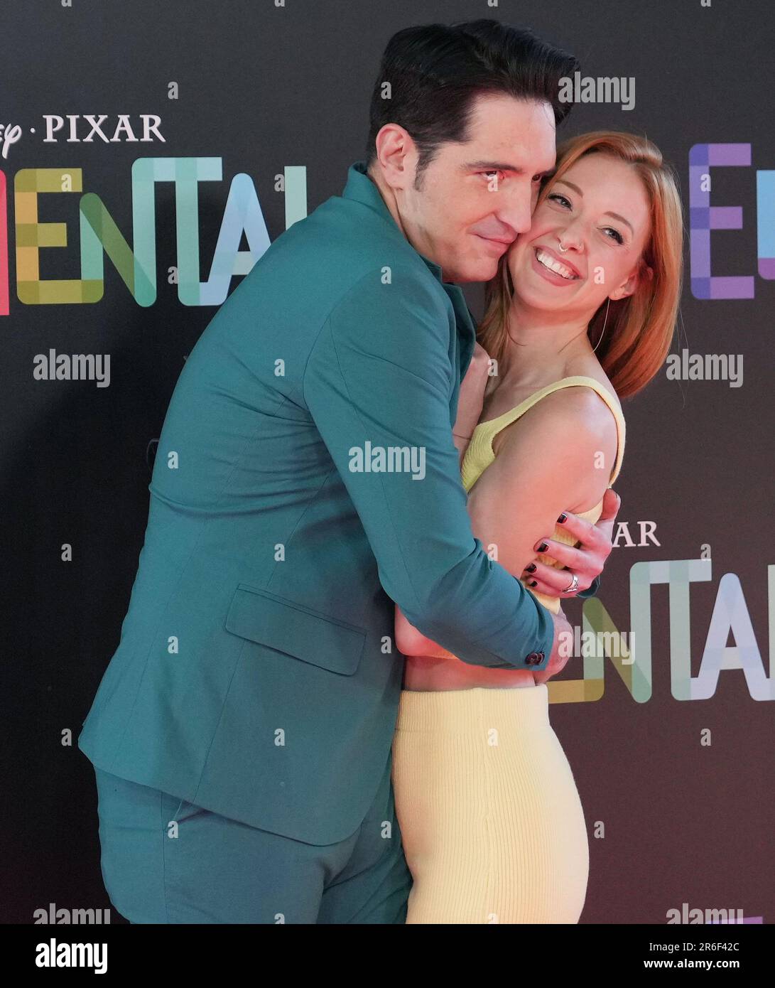 Los Angeles, USA. 08th June, 2023. (L-R) David Dastmalchian and Evelyn ...