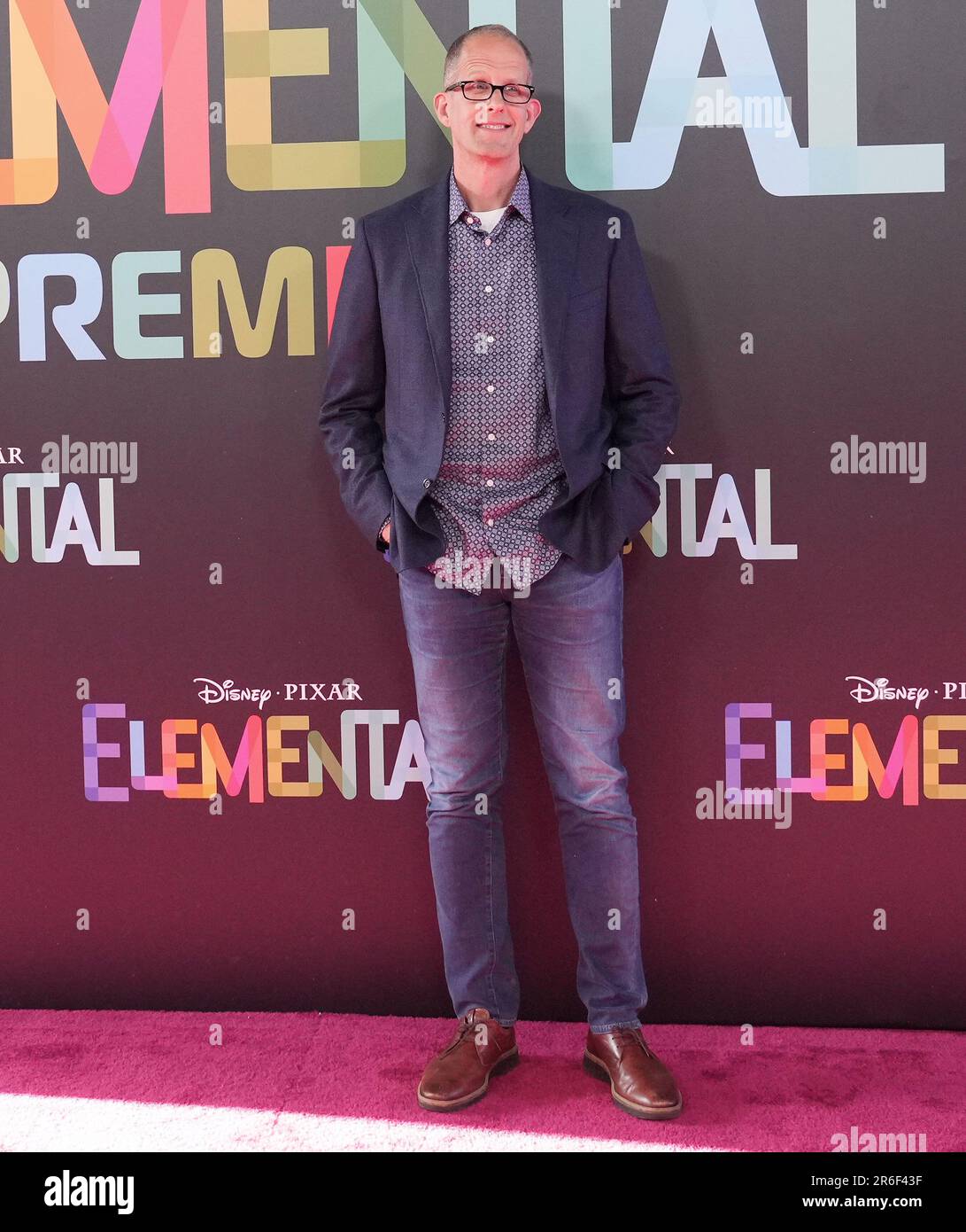 Los Angeles, USA. 08th June, 2023. Pete Docter arrives at the Disney ...