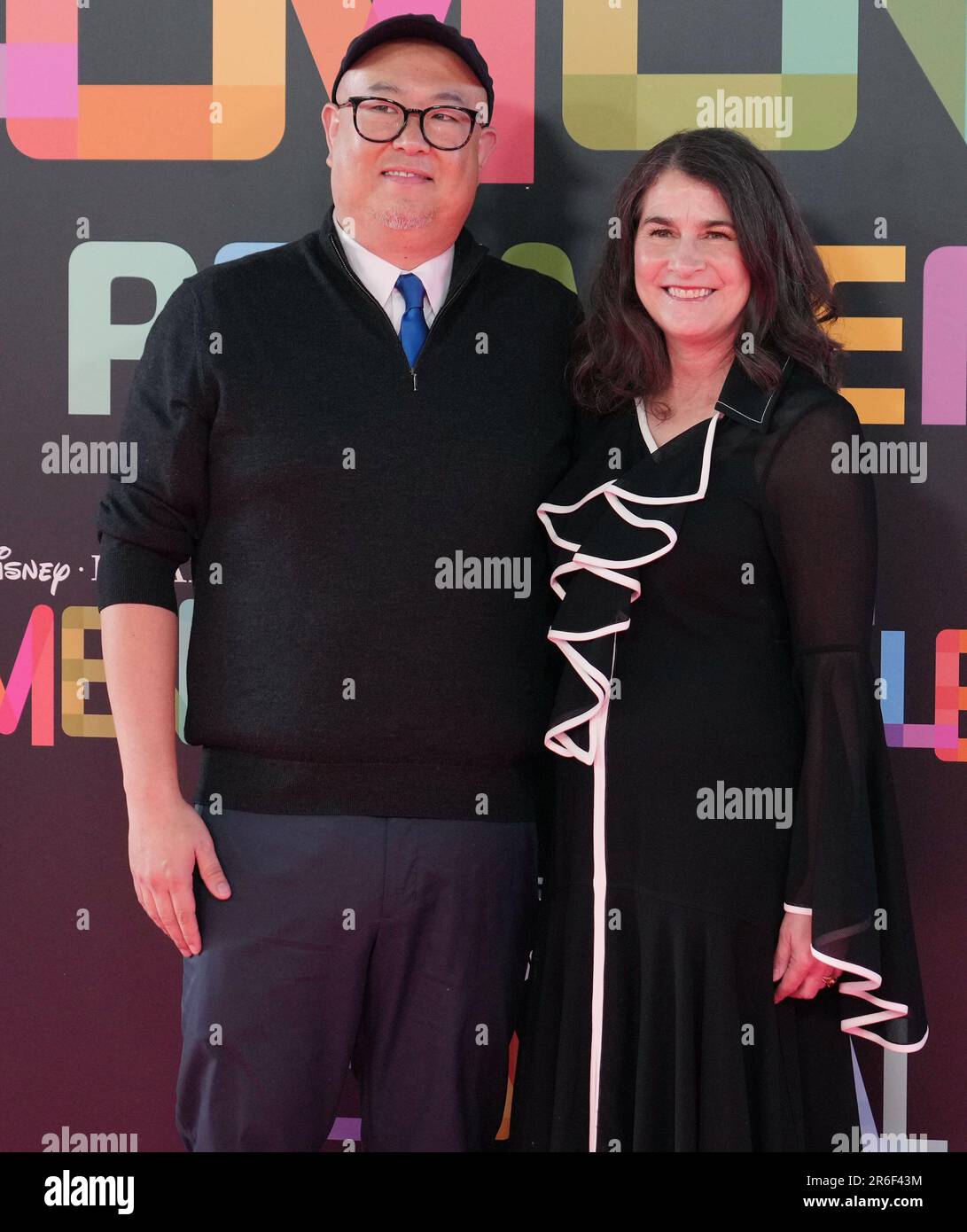 Los Angeles, USA. 08th June, 2023. (L-R) Peter Sohn and Denise Ream at ...