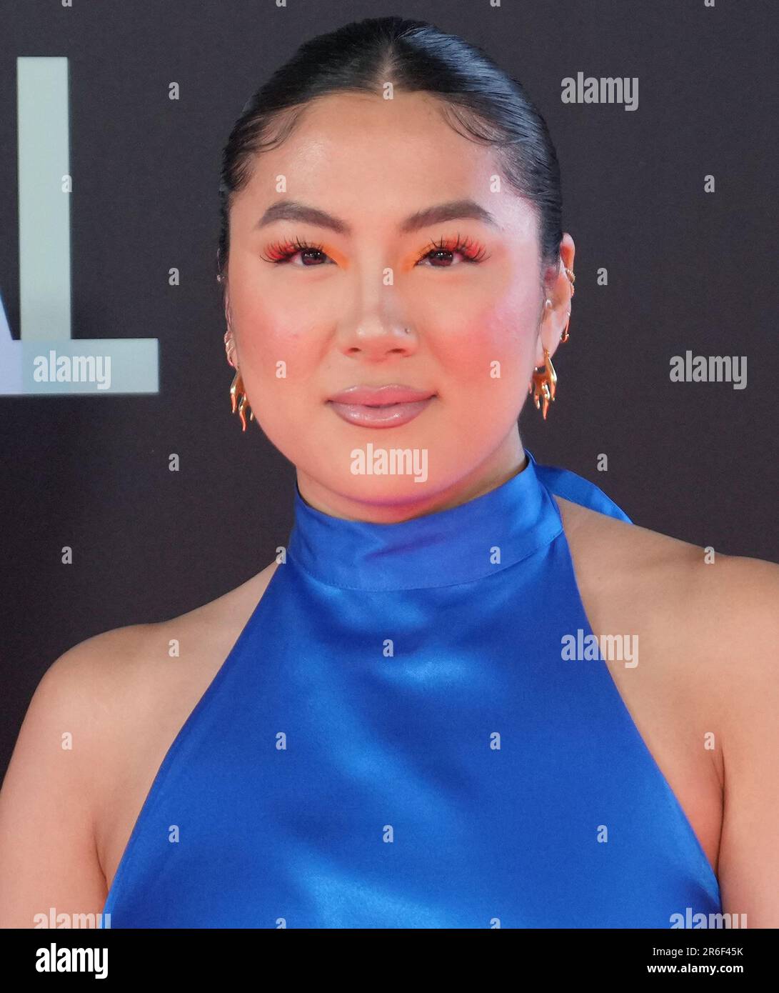 Los Angeles, USA. 08th June, 2023. Janette Ok arrives at the Disney ...