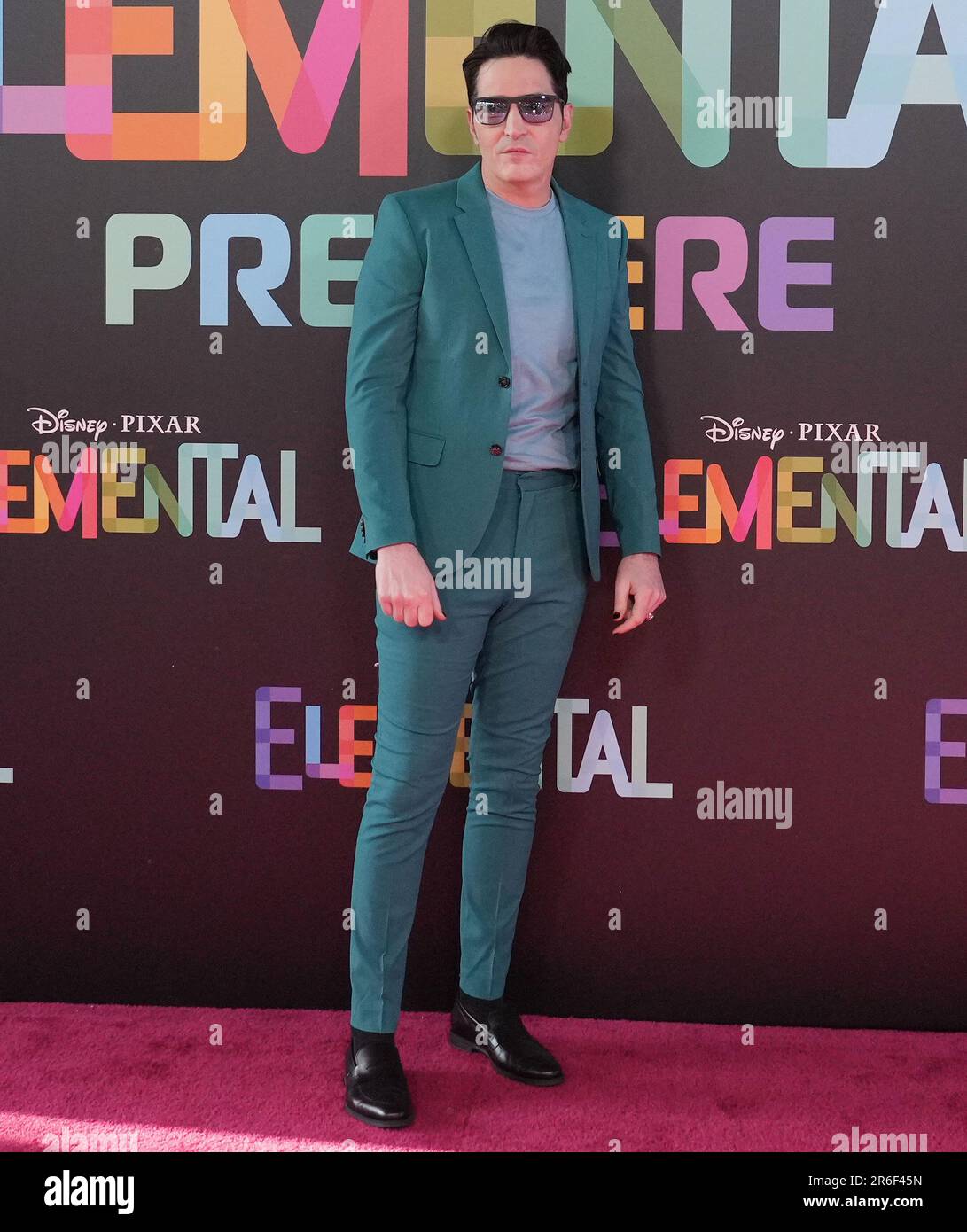 Los Angeles, USA. 08th June, 2023. David Dastmalchian arrives at the ...