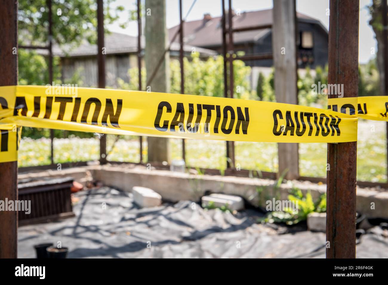 Demarcated area hi-res stock photography and images - Alamy